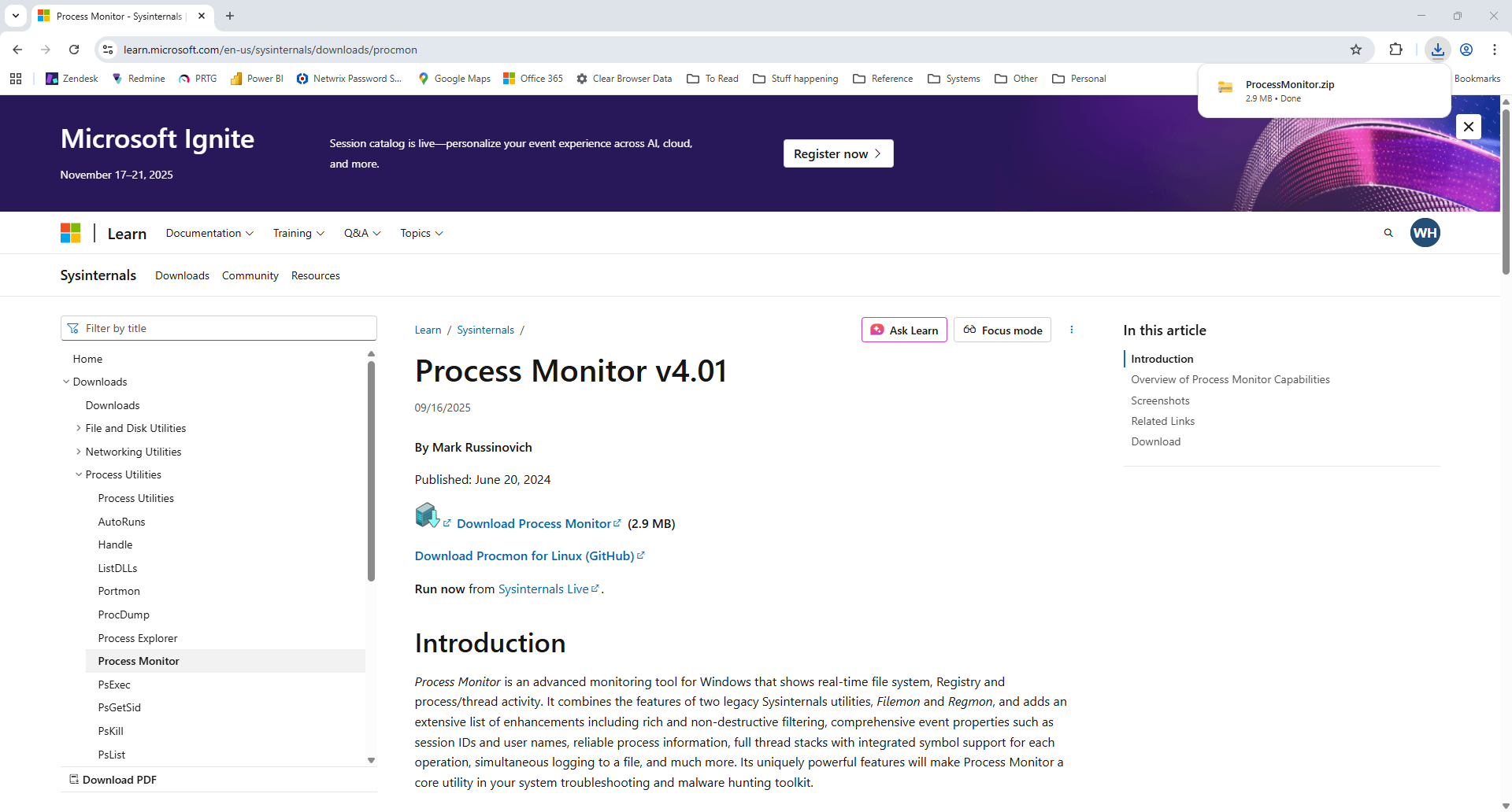 Download Process Monitor – Bitberry