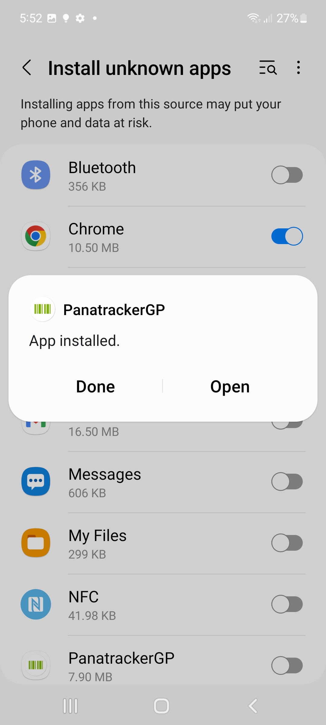 Setup the Panatracker Application on your Samsung Mobile – Bitberry