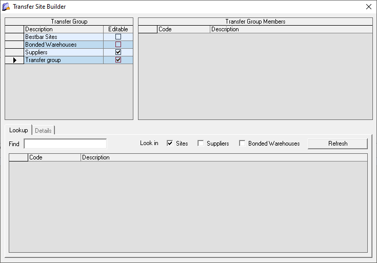 Remove a transfer group – Bitberry