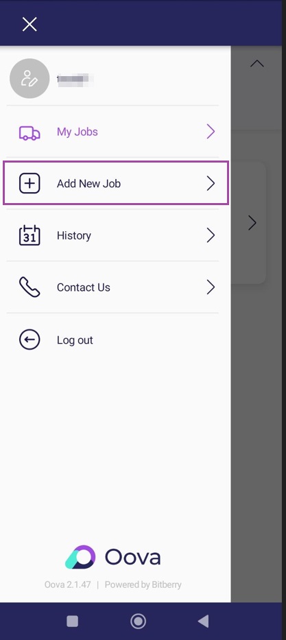 Scan Delivery Barcode in Oova – Bitberry