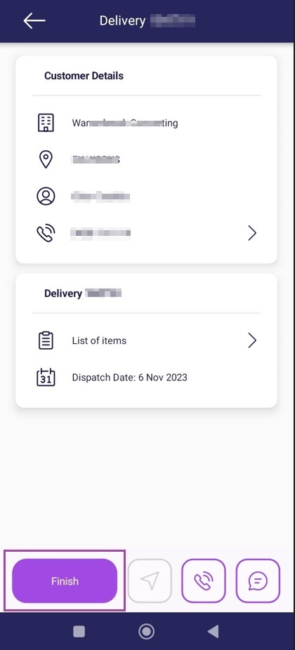 Scan Delivery Barcode in Oova – Bitberry