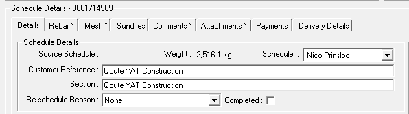 Sending a Schedule to Factory – Bitberry