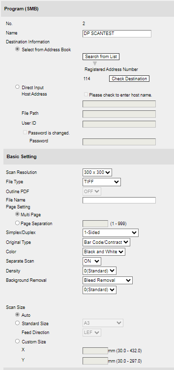 Setting up Scan Settings for Delivery Docket Scanner – Bitberry