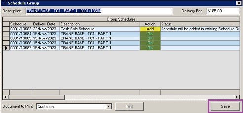 Grouping Schedules – Bitberry