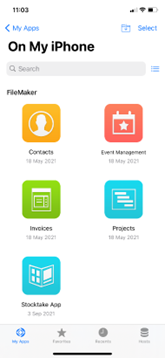 Open the Stocktake App – Bitberry