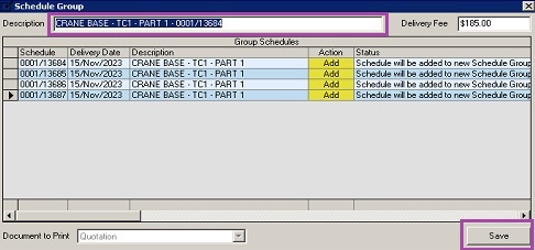 Grouping Schedules – Bitberry