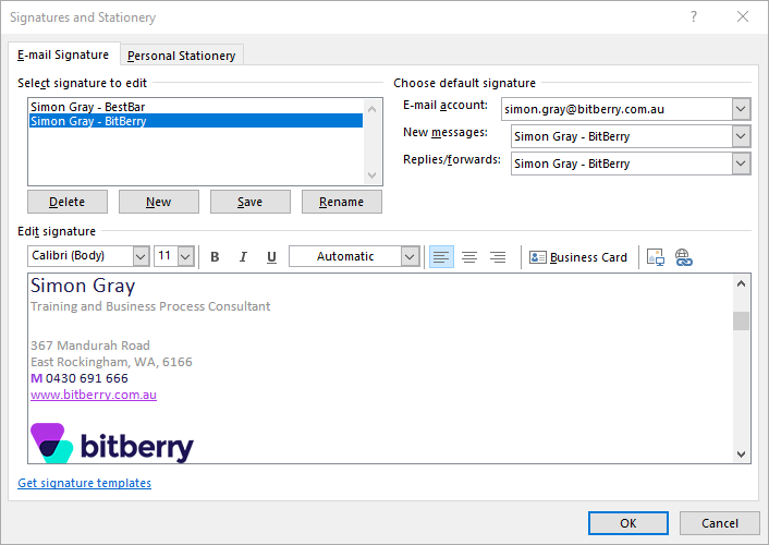 Create and Add a Signature to Email Messages (Windows) – Bitberry