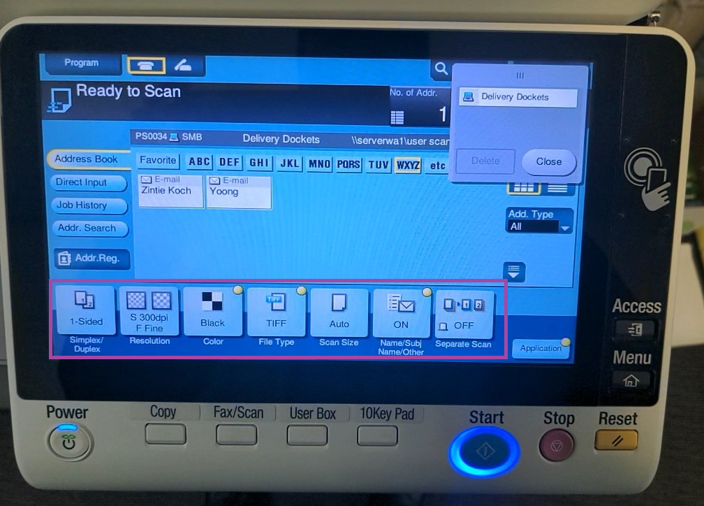 Scanning Delivery Dockets – Bitberry
