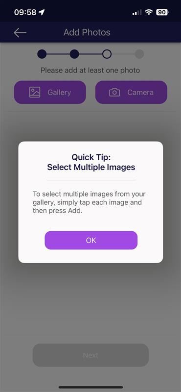 Selecting Multiple Images from the Gallery – Bitberry