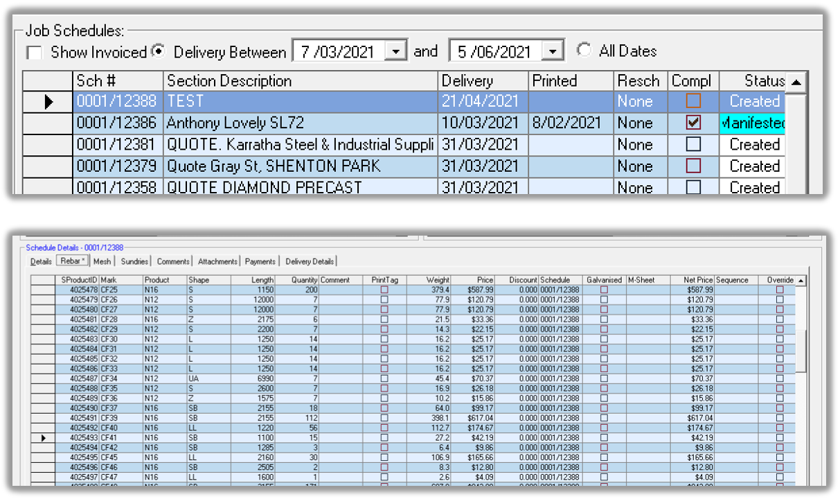 Import Teckla Schedules into Scheduler – Bitberry