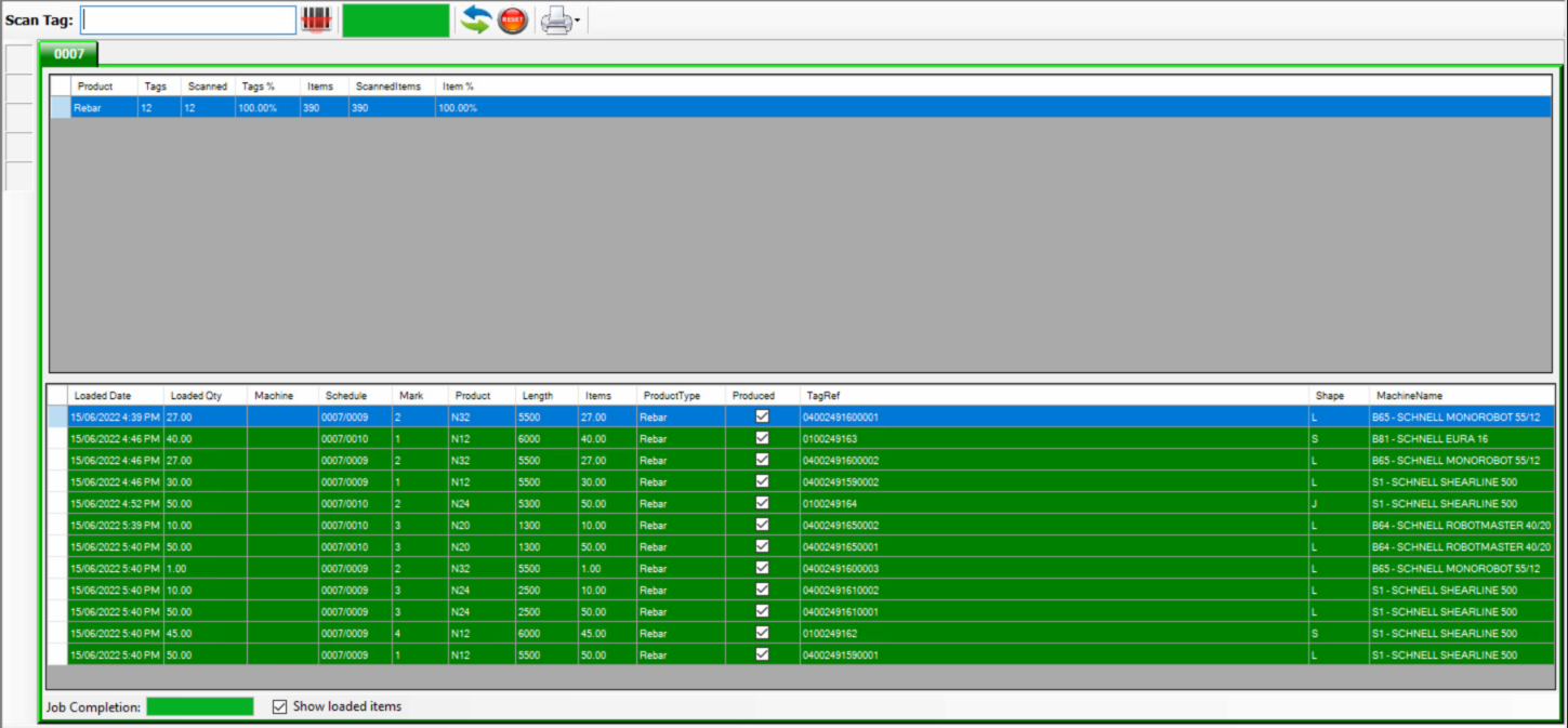 Scanning a Manifest in Elda LoadScan – Bitberry