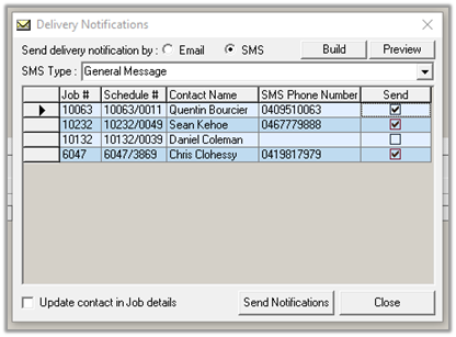 Delivery Notifications – Bitberry