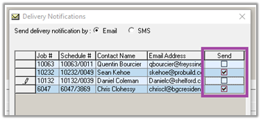 Delivery Notifications – Bitberry