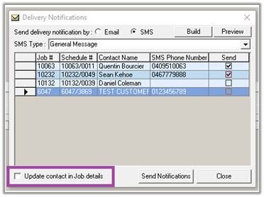 Delivery Notifications – Bitberry