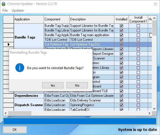 Reinstall an Elda application – Bitberry