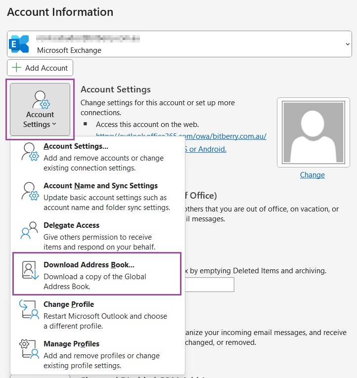 How to Update Global Address List (GAL) in Outlook – Bitberry
