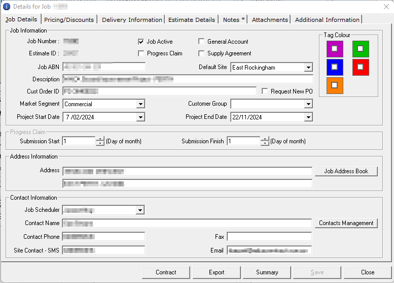 Editing Job Details in Scheduler – Bitberry