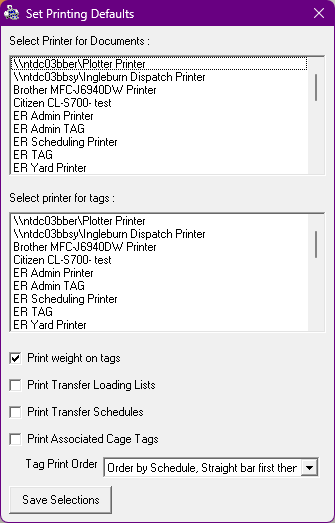 Setup Printers in CutOptimise – Bitberry