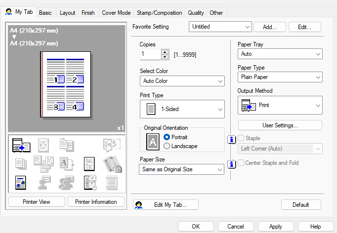 Setup Default Printer on a Computer – Bitberry